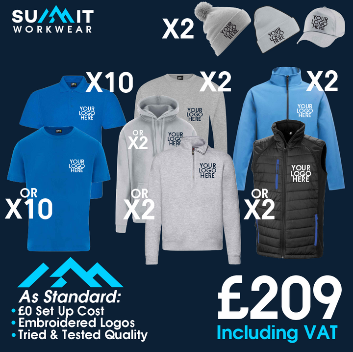 Workwear Bundles & Workwear Bundle Deals with Custom Logos – Summit ...
